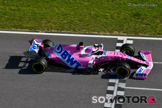 Barselonadagi Lance Stroll