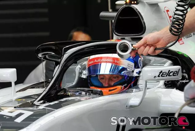 Romain Grosjean in Interlagos