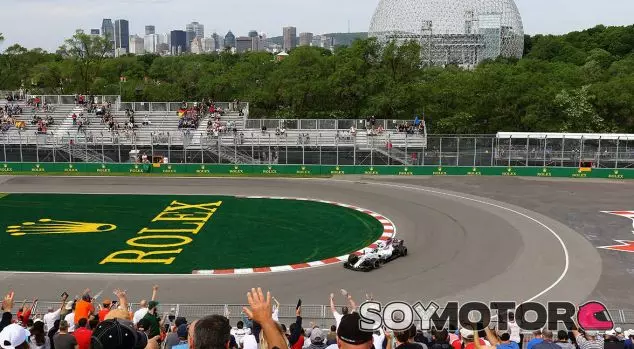 Williams ag GP Cheanada F1 2017: Dé hAoine