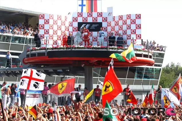 Michael Schumacher ບອກລາ tifosi ໃນປີ 2006 ດ້ວຍໄຊຊະນະຢູ່ທີ່ Autodromo Nazionale - LaF1