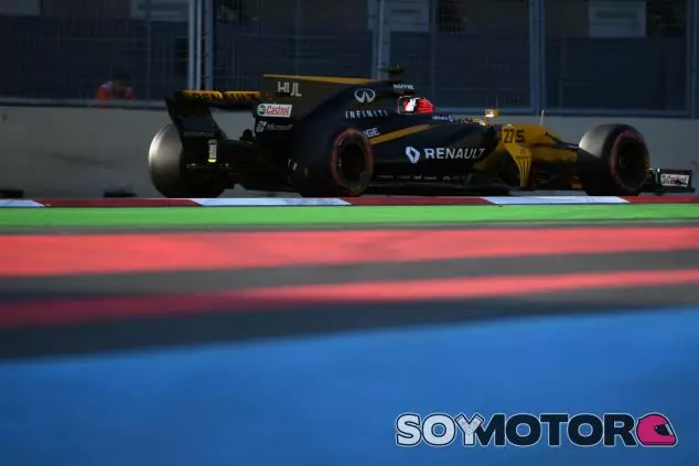 Renault a 2017-es Azerbajdzsán GP F1-en: vasárnap