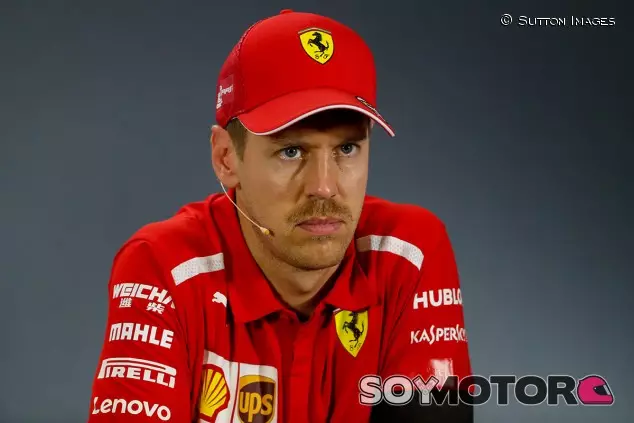 Avustralya GP sırasında Sebastian Vettel