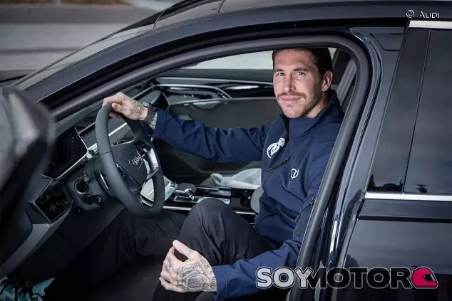 USergio Ramos ku-Audi A8 yakhe