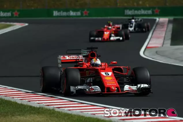 Ferrari na GP Węgier F1 2017: piątek