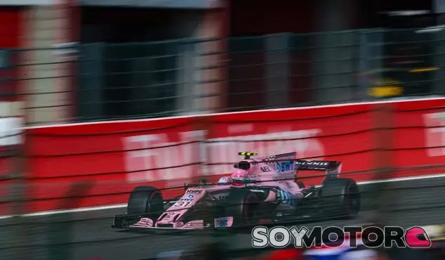 Esteban Ocon i Spa