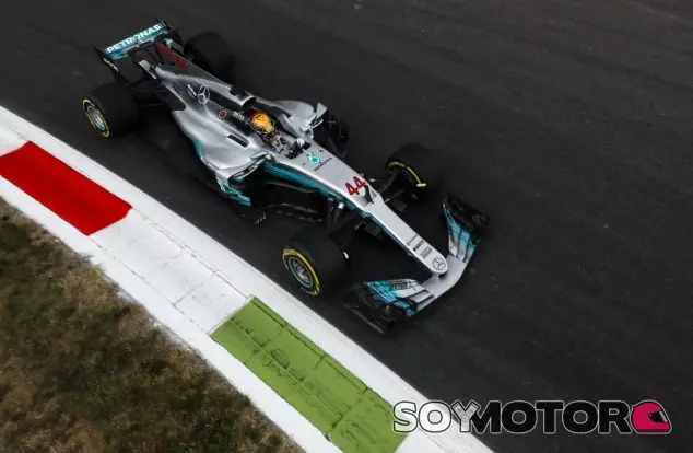 Lewis Hamilton at Monza