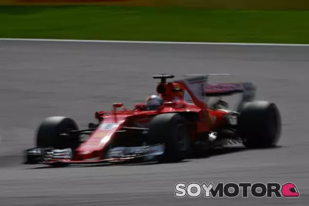 Vettel in Spa