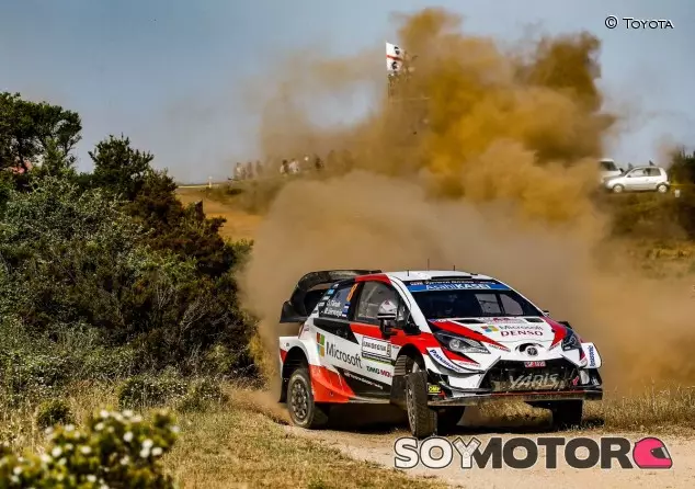 Rally Italia 2019: Tänak esittää suoran; kuuro 2