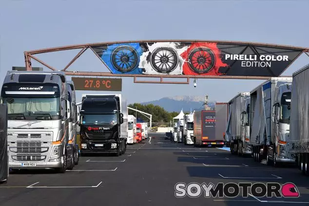 Preparativos em Paul Ricard