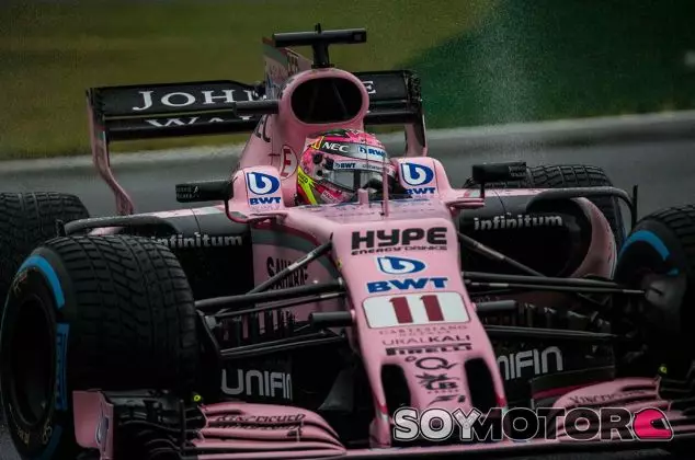 Sergio Perez di Monza