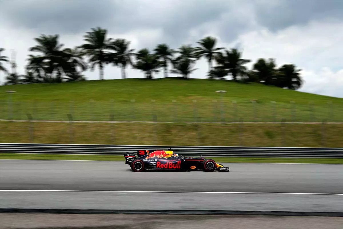 Red Bull at the Malaysian GP F1 2017: Saturday