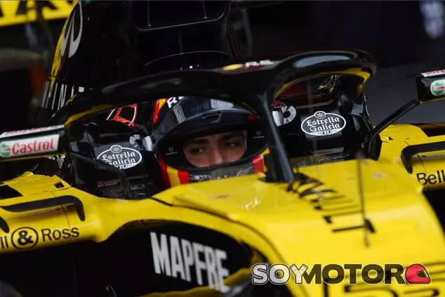 Carlos Sainz ao amin'ny Circuit de Barcelona-Catalunya - SoyMotor