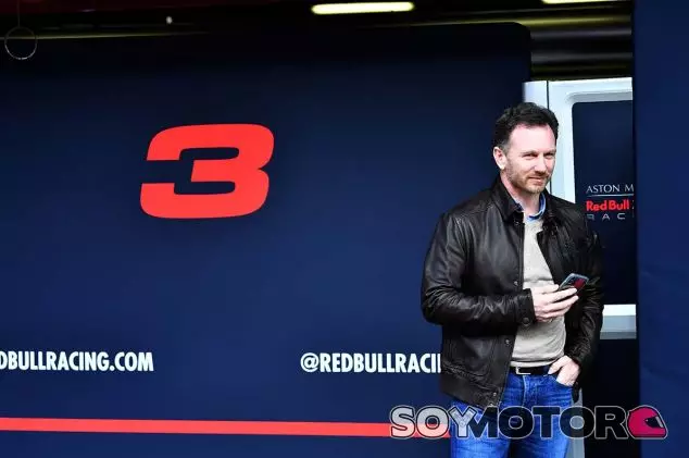 Christian Horner muri Barcelona