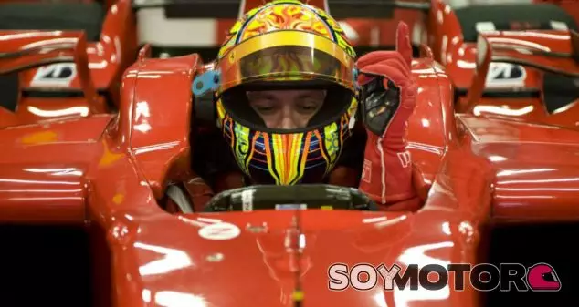 Rossi di demsala 2010-an de hilkişiya Ferrari - SoyMotor