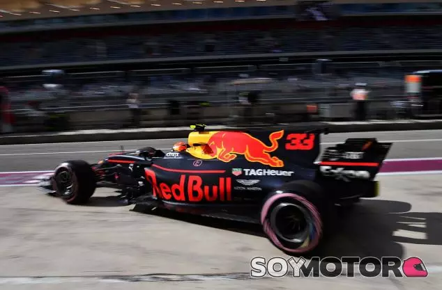 Max Verstappen i Austin