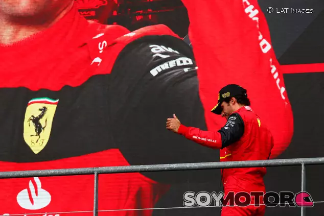 Carlos Sainz jest zadowolony z podium w Spa: