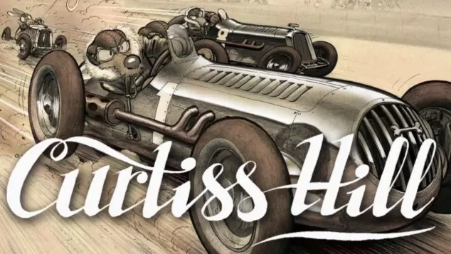 I-Curtiss Hill: I-1930s Motorsports-Inspired Comic