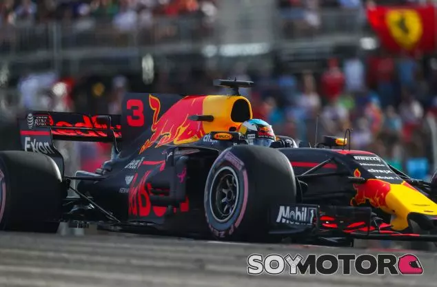 Daniel Ricciardo di Austin