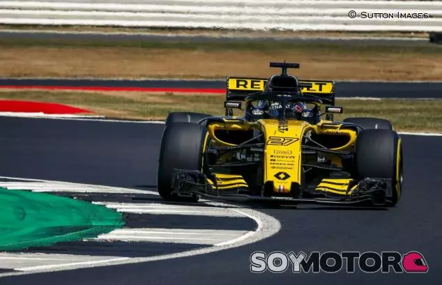 Nico Hulkenberg på Silverstone