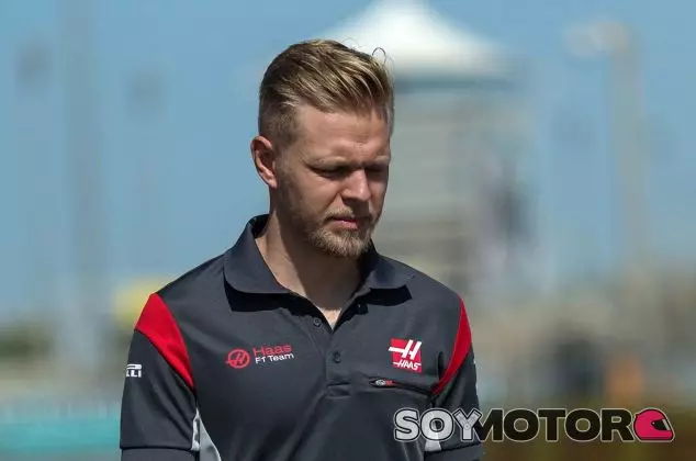 Kevin Magnussen in Yas Marina