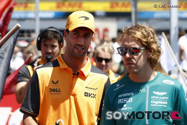 Vettel کو یقین ہے کہ Ricciardo F1 میں جاری رہے گا: