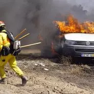 Theangyn ulaglaryň arasynda çalt ýaýrady. Fangyn söndürijiler edip bilmediler - SoyMotor