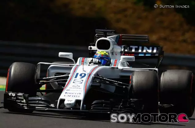 Felipe Massa na Hungaroringu