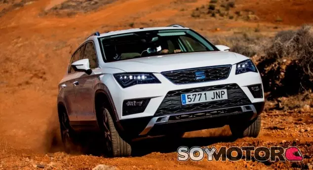 Essai extrême de Seat al Ateca dans le désert