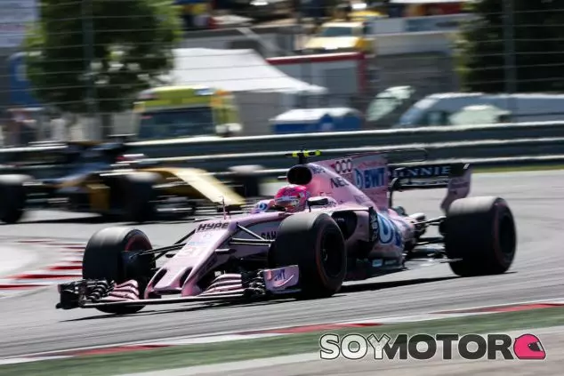 Ocon, nandritra ny GP Hongroà