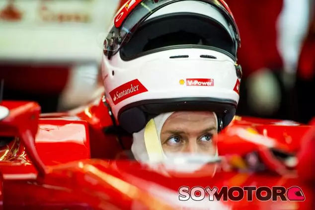 Sebastian Vettel dina gambar file tés kahijina sareng Ferrari di Fiorano - LaF1