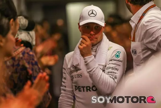 Bottas ከሲንጋፖር ውድድር በኋላ