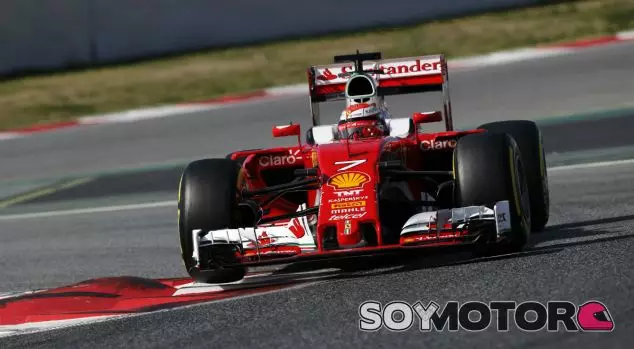 Kimi Räikkönen ee Barcelona - LaF1