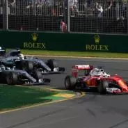 Vettel memimpin sebagian besar balapan setelah memimpin di tikungan pertama Grand Prix Australia - LaF1