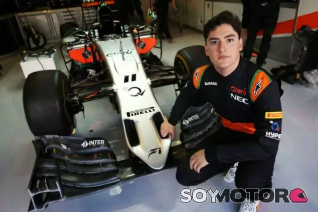 Celis Jr аввалин Force India - LaF1 -ро муаррифӣ мекунад