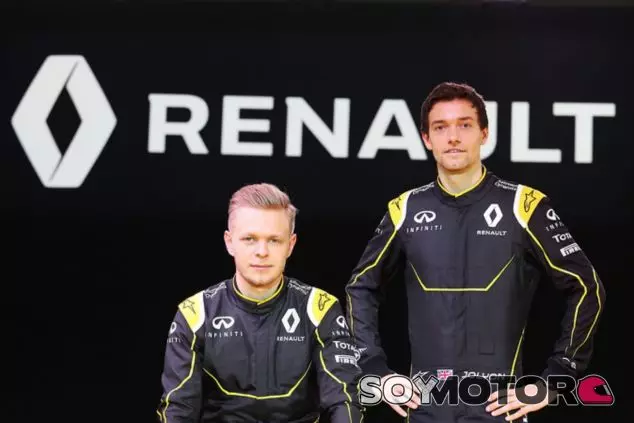 Magnussen و Palmer ، سائقان منتظمان في Renault - LaF1