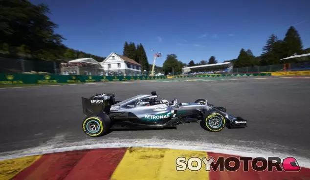 Lewis Hamilton ing Belgia - LaF1