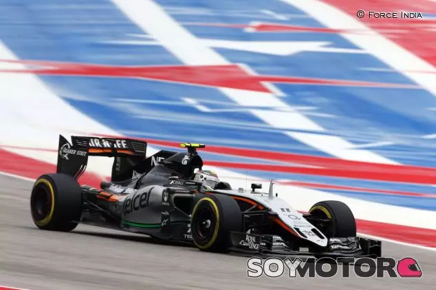 Sergio Perez ao Austin - LaF1