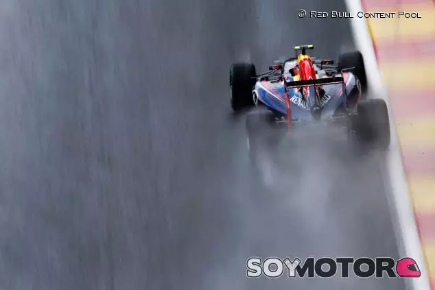 Sebastian Vettel naheng ea Belgium - LaF1