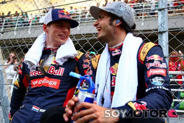 Carlos Sainz og Max Verstappen, to rookies i 2015 - LaF1,en