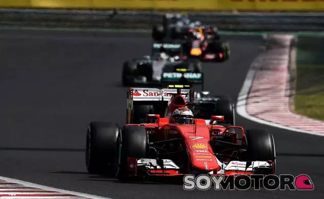 Kimi Räikkönen bij de Hongaarse Grand Prix - LaF1