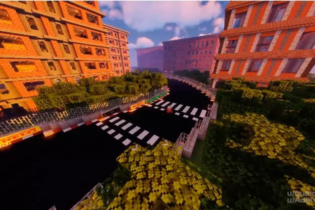 Wọn kọ Circuit Monaco ni Minecraft, ya ere kan!