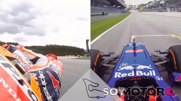 האָפּקען מיט Marc Marquez אין עסטרייַך: F1 ווס. MotoGP