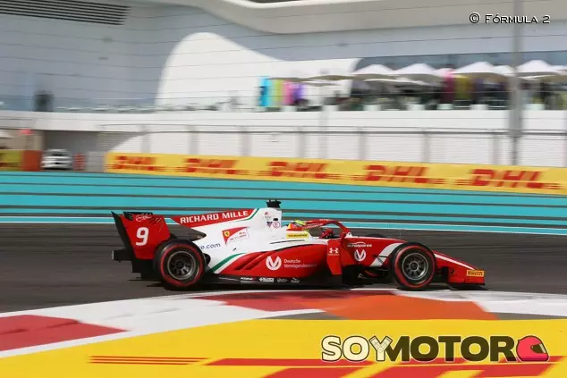 Mick Schumacher na ART na-achịkwa ule ụbọchị 1 na Abu Dhabi