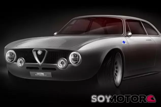 Totem GTelectric: класічны Alfa Romeo Giulia, цяпер электрычны