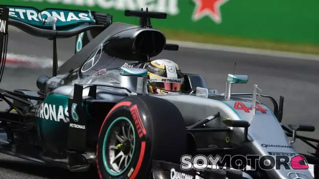 Hamilton ngahontal Posisi Kutub ka-56 dina karirna - LaF1