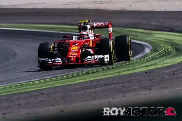 Kimi Räikkonen počas pretekov v Monze - LaF1