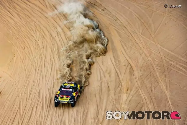 Sébastien Loeb e Daniel Elena no Dakar 2019