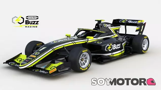 El cotxe de Carlin per a la F3 del 2019 – SoyMotor.com