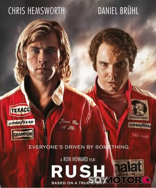 Poster ffilm 'Rush'