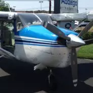 حادثے کے بعد طیارہ - SoyMotor
